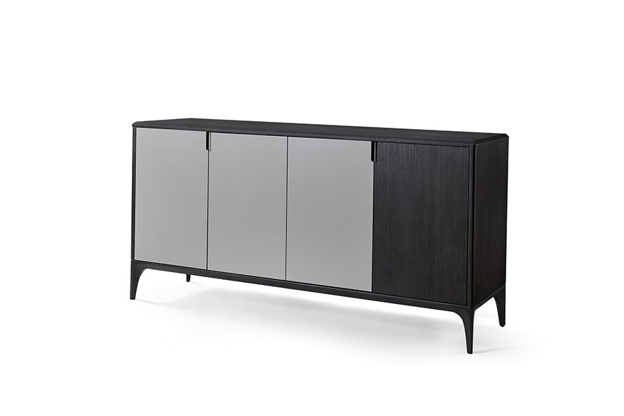 Matt Black Sideboard Ron | bmscasa